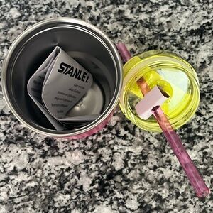 Starbucks | Accessories | Nwt Starbucks X Stanley Quencher Neon Pink ...